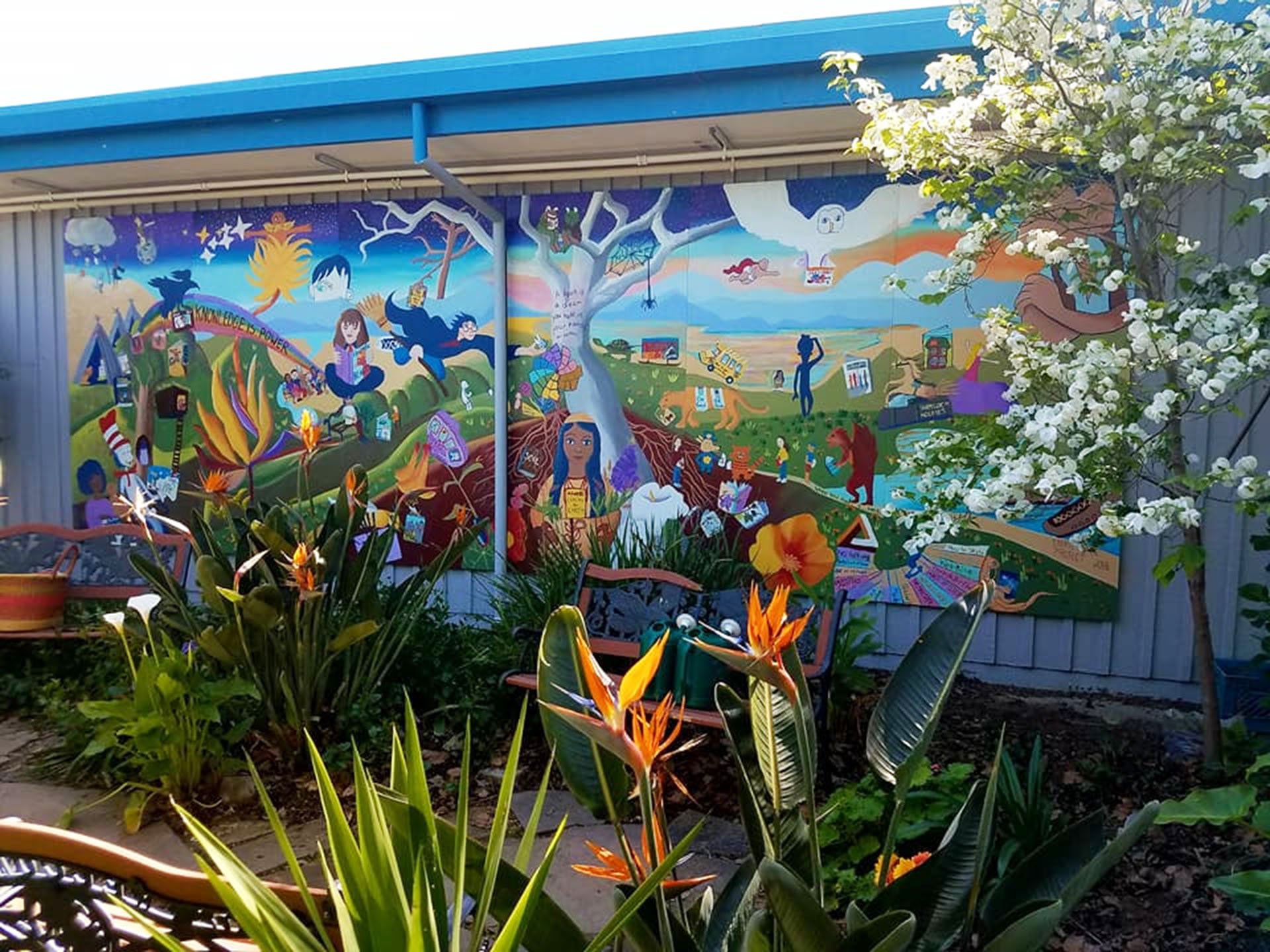 Art Meets Literature in Novato School Reading Garden - Marin Magazine